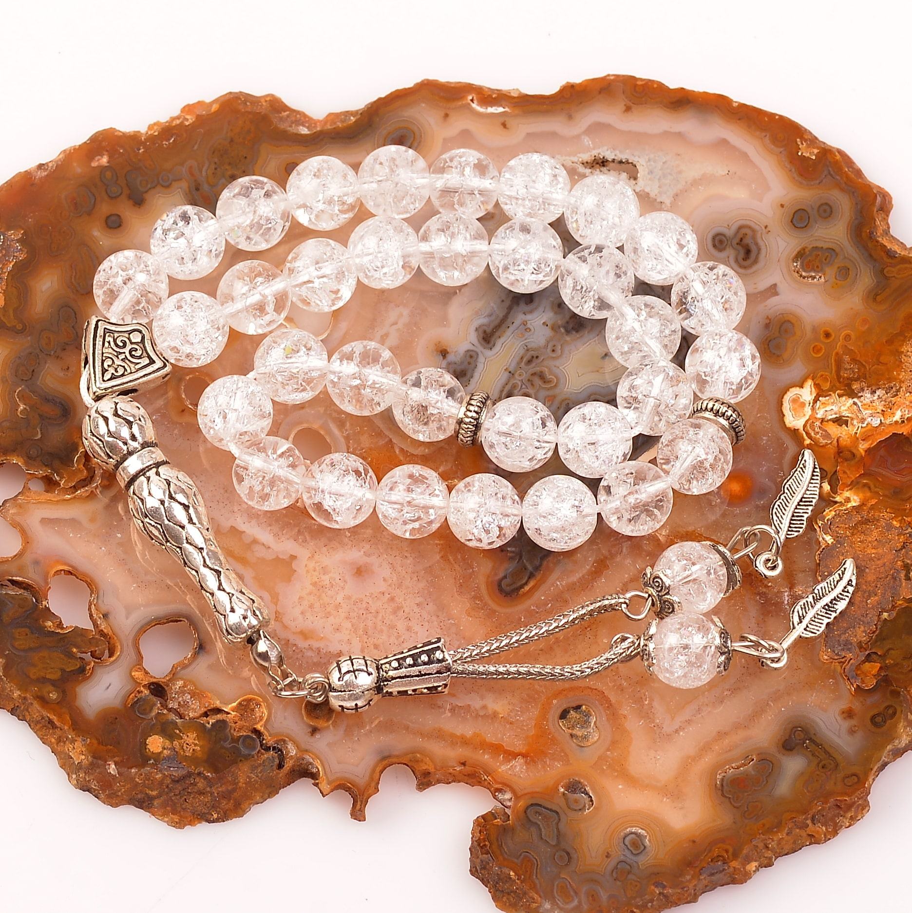 Necef Taşı Tesbih ( 8 mm ) - Taş Sandığı