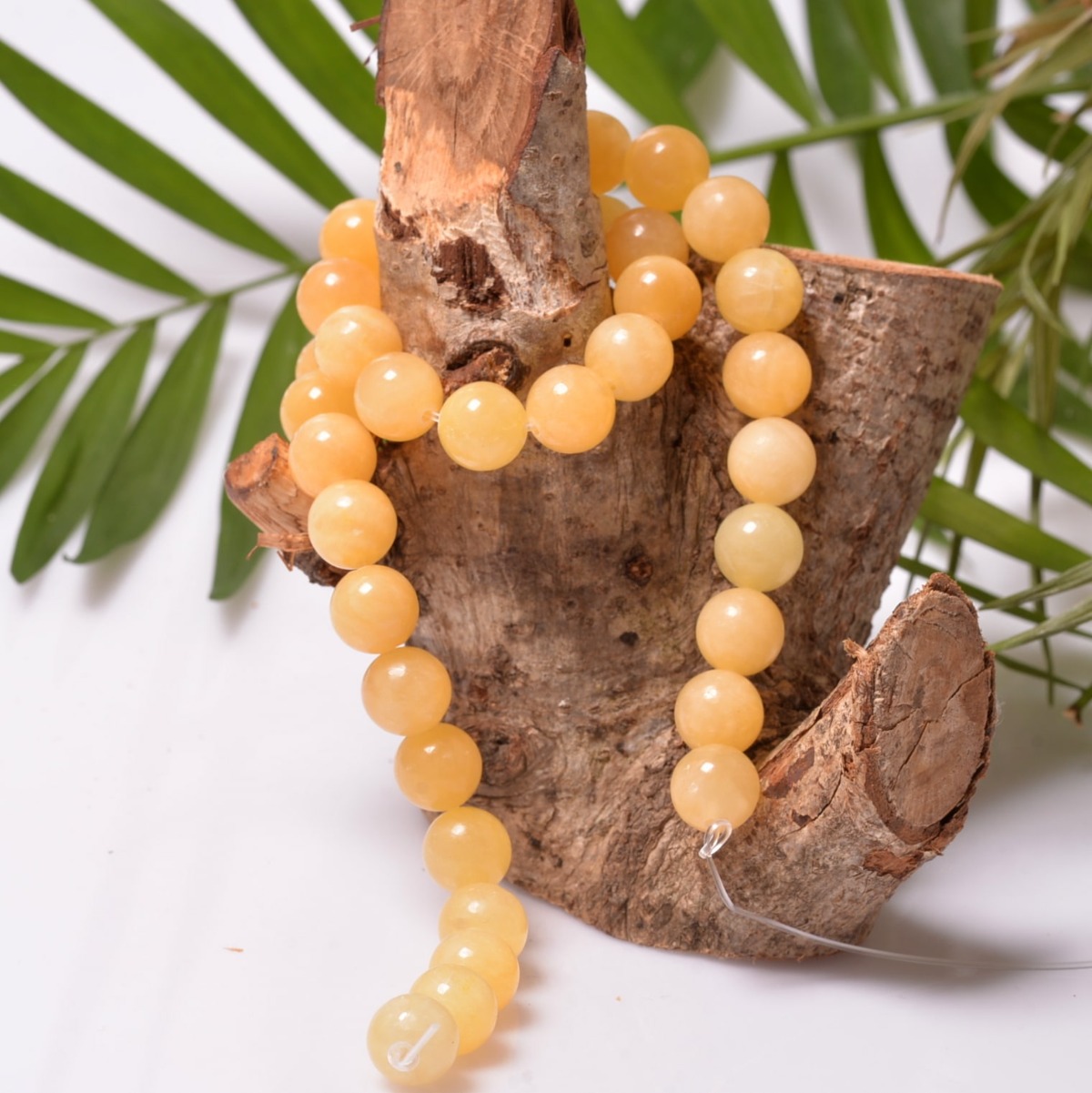 Kalsit Taşı Dizi - 10 mm